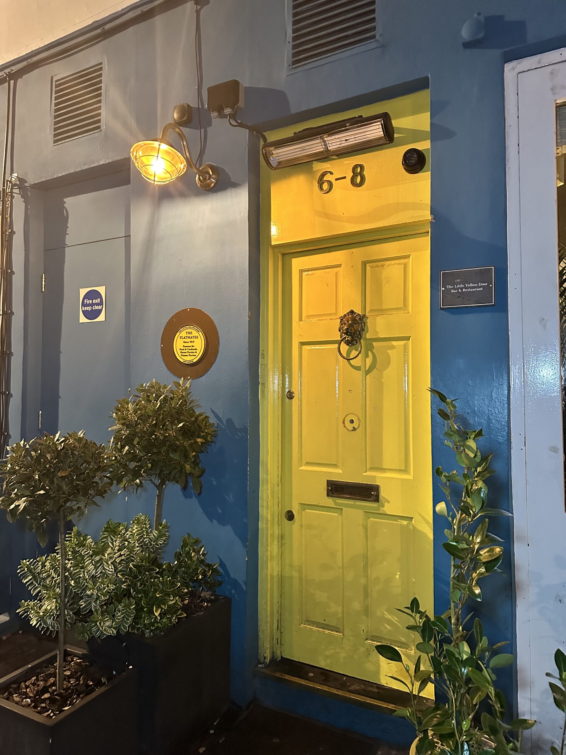 The Little Yellow Door - A Unique Dining Experience - Feeeling Peckish ...
